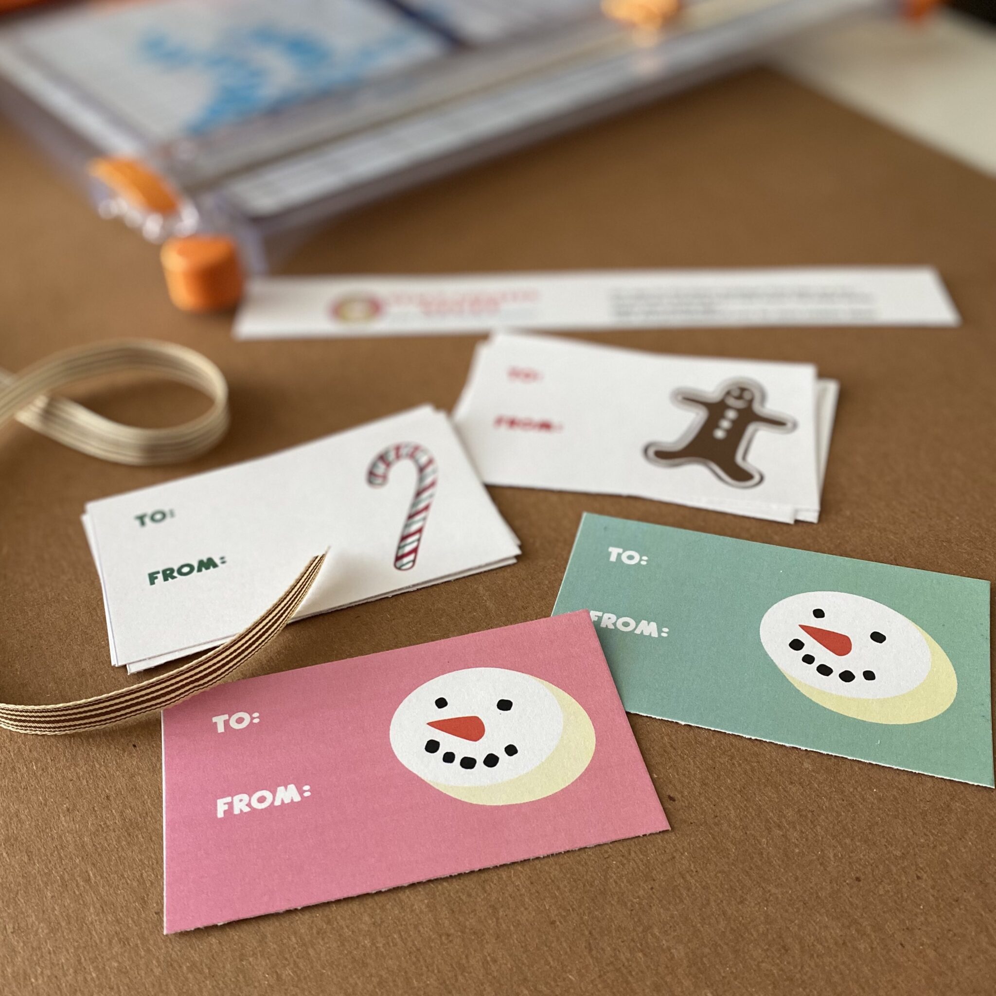 Printable Holiday Gift Tags - Stacy Creates Stuff